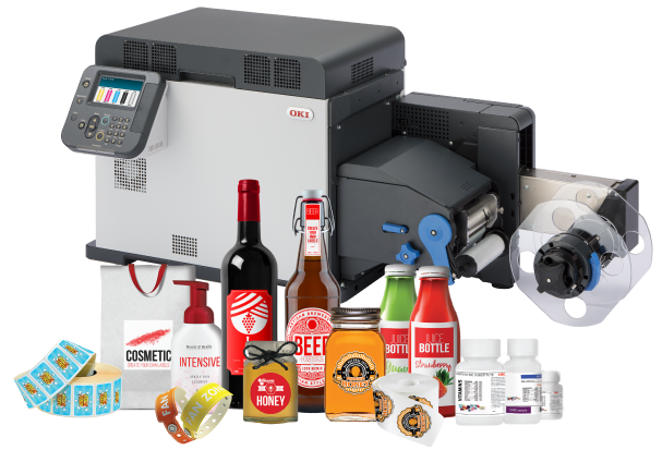 5 Colour Label Printing with OKI Pro1050
